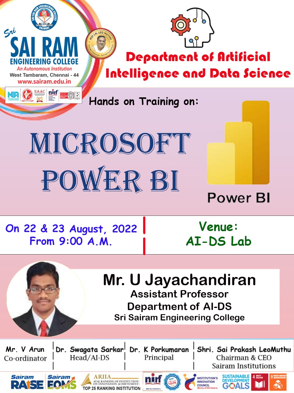 HANDS ON TRAINING ON “MICROSOFT POWER BI” – Artificial Intelligence and ...
